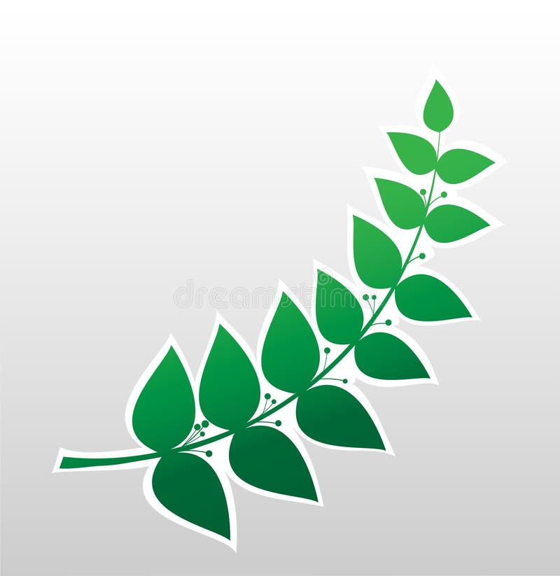 Laurel wreath and a torch stock vector. Illustration of award - 25700880