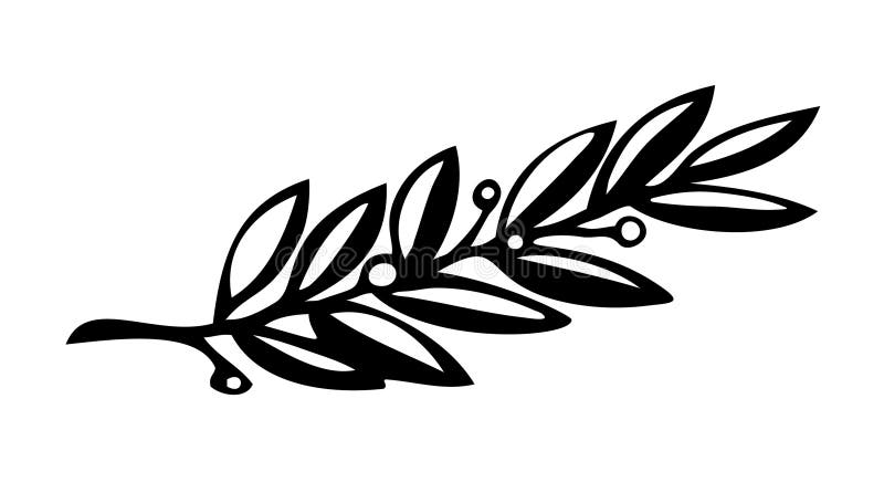 Laurel Sprig Stock Illustrations – 484 Laurel Sprig Stock Illustrations ...
