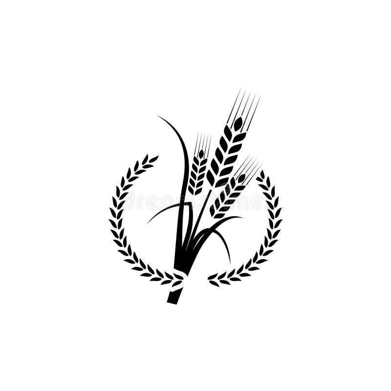 Simple Wheat Icon