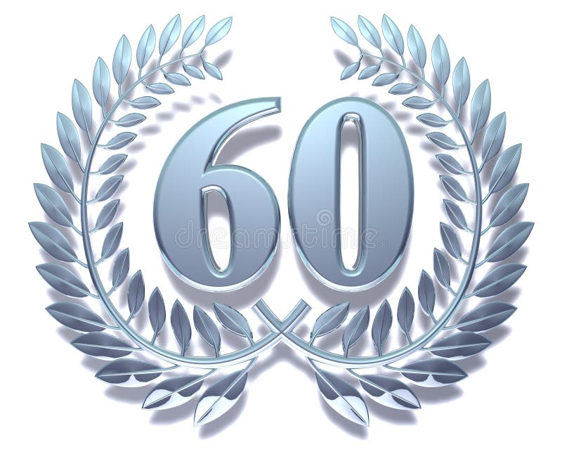 Laurel wreath 60 stock illustration. Illustration of celebrity - 6666605