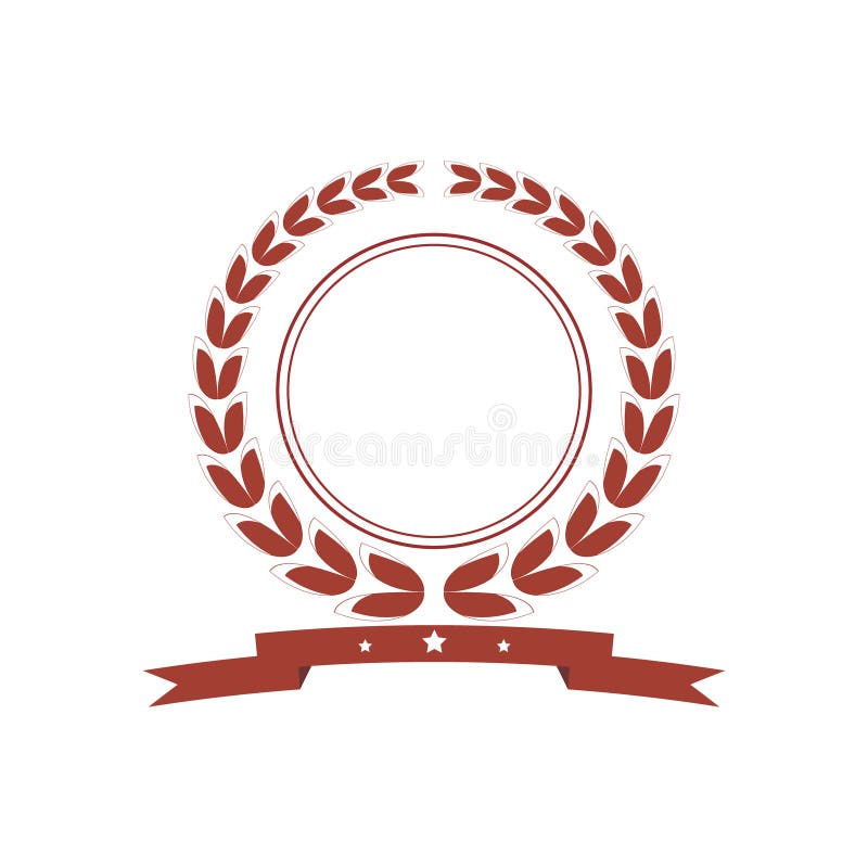 Laurel Wreath Design. Suitable for Award and Certificate Design Element ...