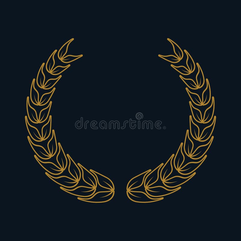Laurel Wreath Set. Vector Illustration Decorative Design Stock Vector ... Laurel Wreath Set. Vector Illustration Decorative Design Stock Vector ...