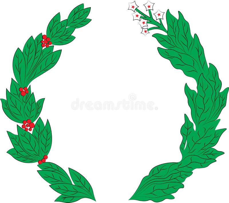 Laurel Wreath - Symbol of Victory and Achievement Stock Vector ...