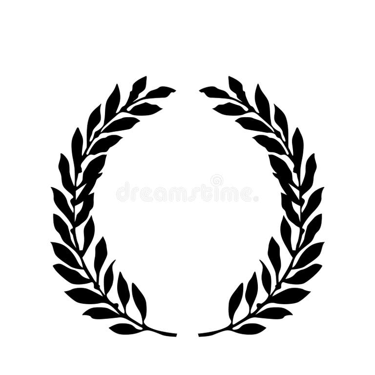 Laurel Wreath Silhouette Icon Stock Illustrations – 7,999 Laurel Wreath ...