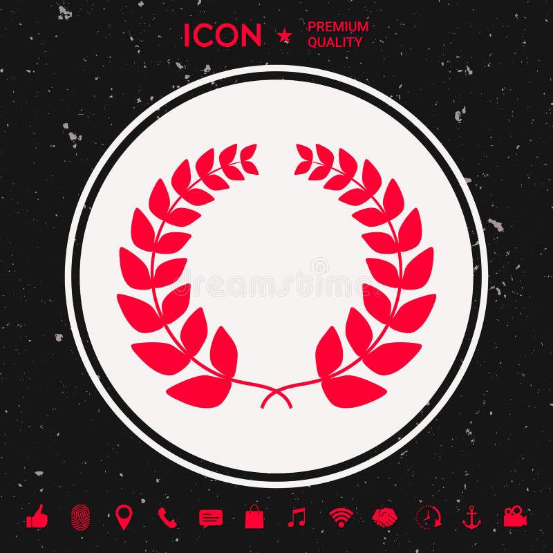 Laurel Wreath - for Yor Design Stock Vector - Illustration of border ...