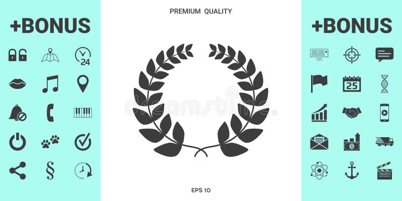 Laurel Wreath - for Yor Design Stock Vector - Illustration of leader ...