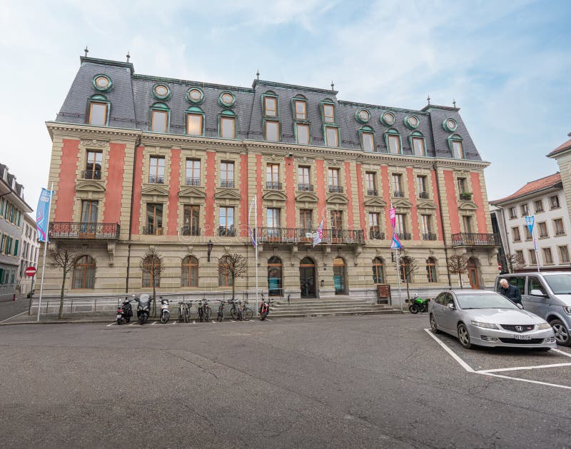 IOC building Lausanne editorial photo. Image of suisse - 27387081