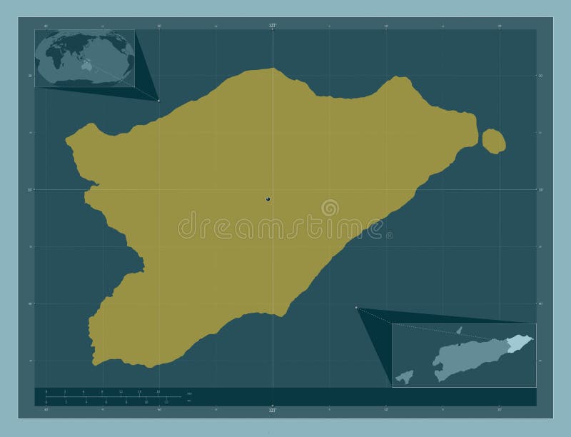 Lautem, East Timor. Solid. Capital Stock Illustration - Illustration of ...