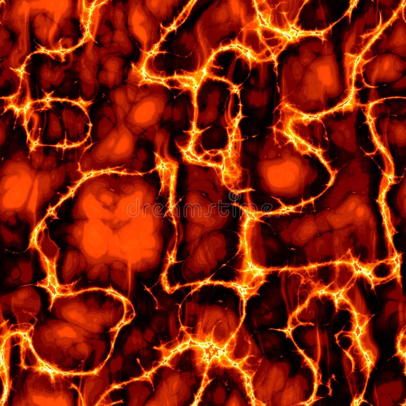 Solidifying Lava. Seamless Texture Stock Illustration - Illustration of ...