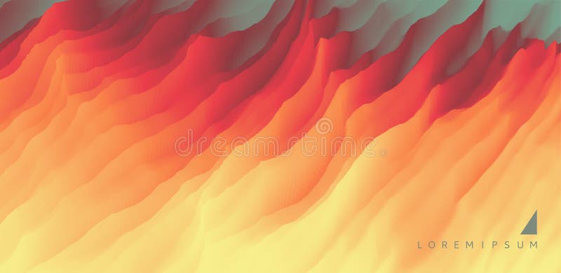 Lava. Abstract Background. Modern Pattern Stock Vector - Illustration ...