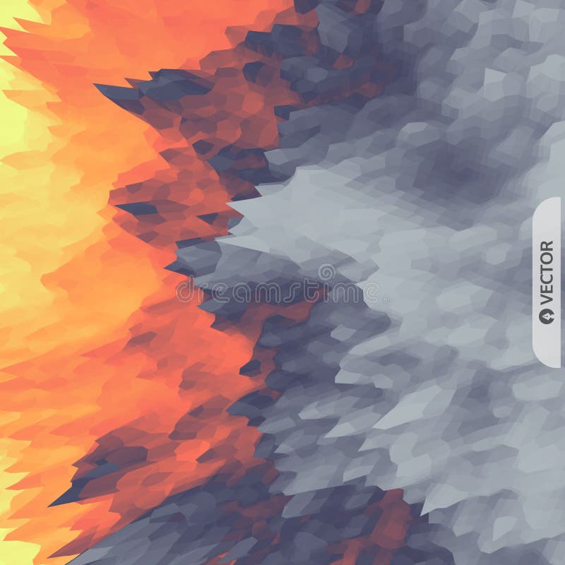 Lava. Abstract Background. Modern Pattern Stock Vector - Illustration ...