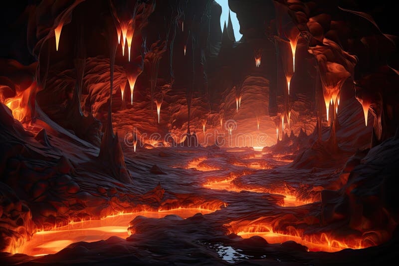 Cave Lava Stock Illustrations – 808 Cave Lava Stock Illustrations ...
