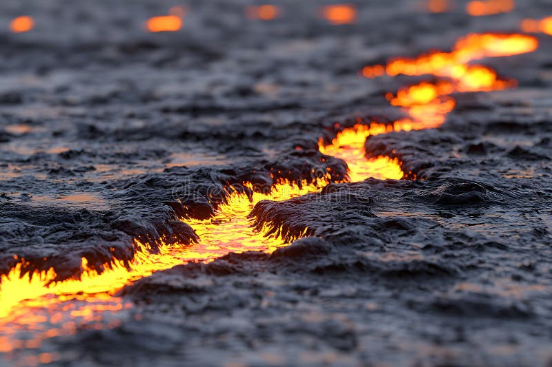 Whimsical Droid on a Path stock illustration. Illustration of movement ...