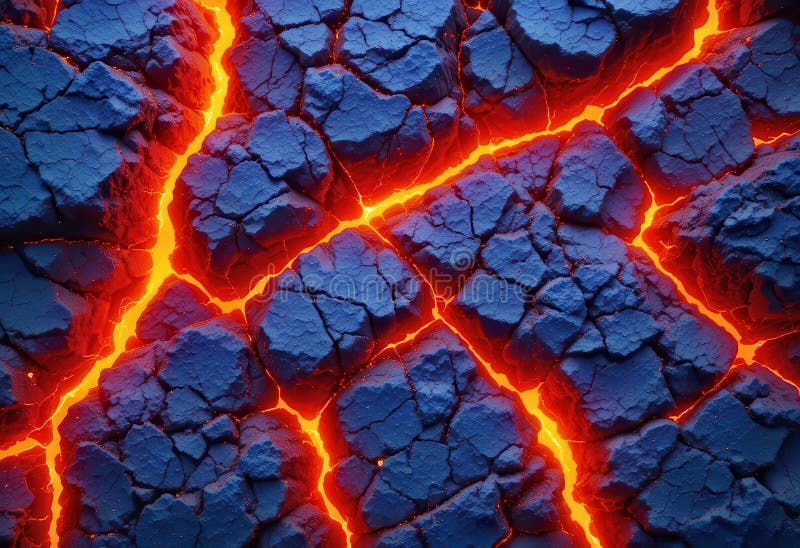 Lava Flows Create Dramatic Patterns on Volcanic Rock in an Active ...