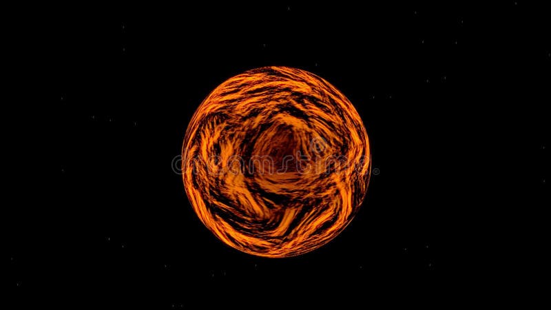 Lava Hot 3D Planet. the Birth of a Planet. 3D Sphere. Magma Stock Video ...
