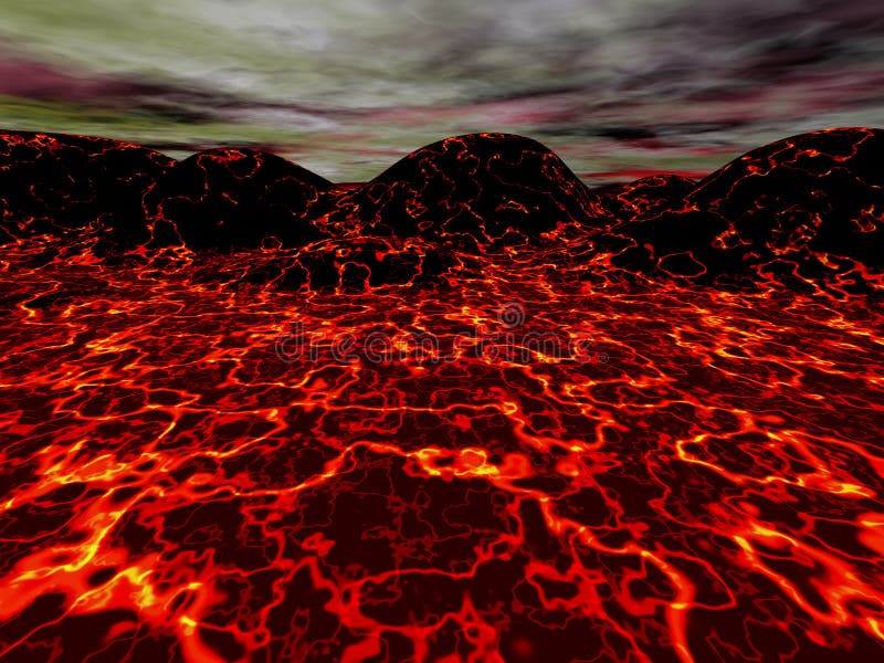 Volcanic Landscape stock image. Image of brimstone, nature - 40611807