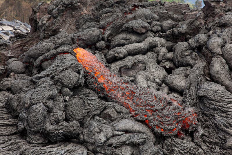 Lava Mound foto de archivo. Imagen de grande, magma, flujo - 34000658