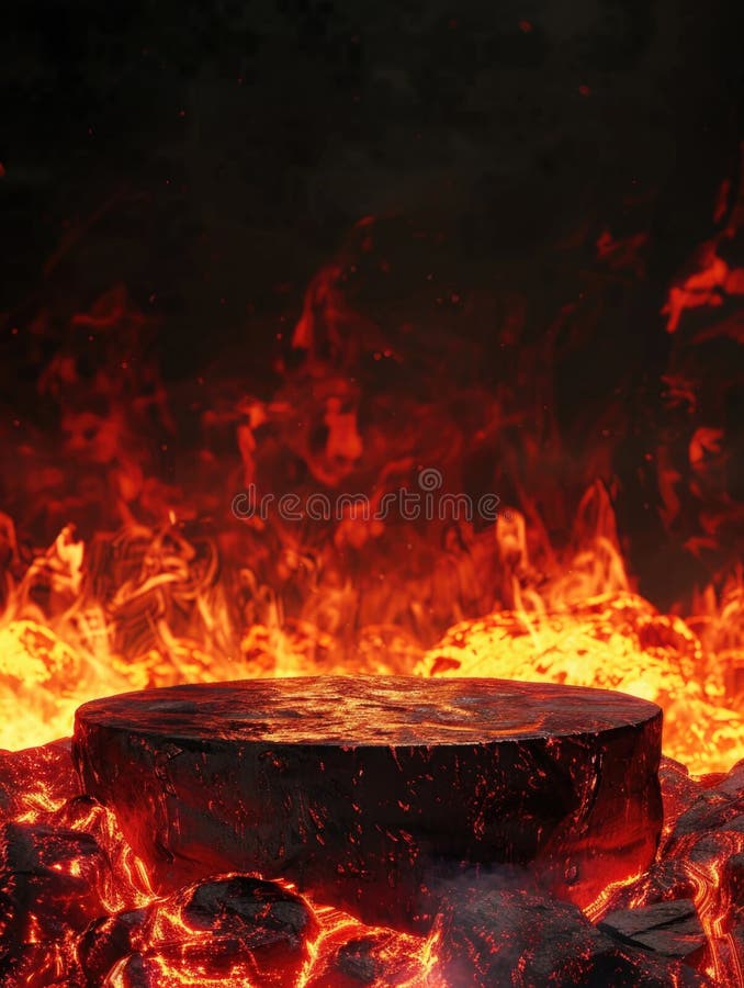 Lava Pit Fire Middle Stock Photos - Free & Royalty-Free Stock Photos ...