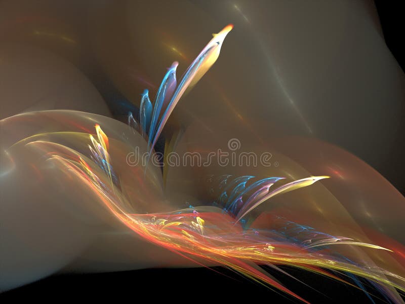 Lava in water stock illustration. Illustration of design - 769567