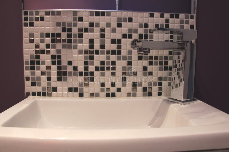 Lavabo stock photo. Image of water, faucet, mosaic, wash - 62565358