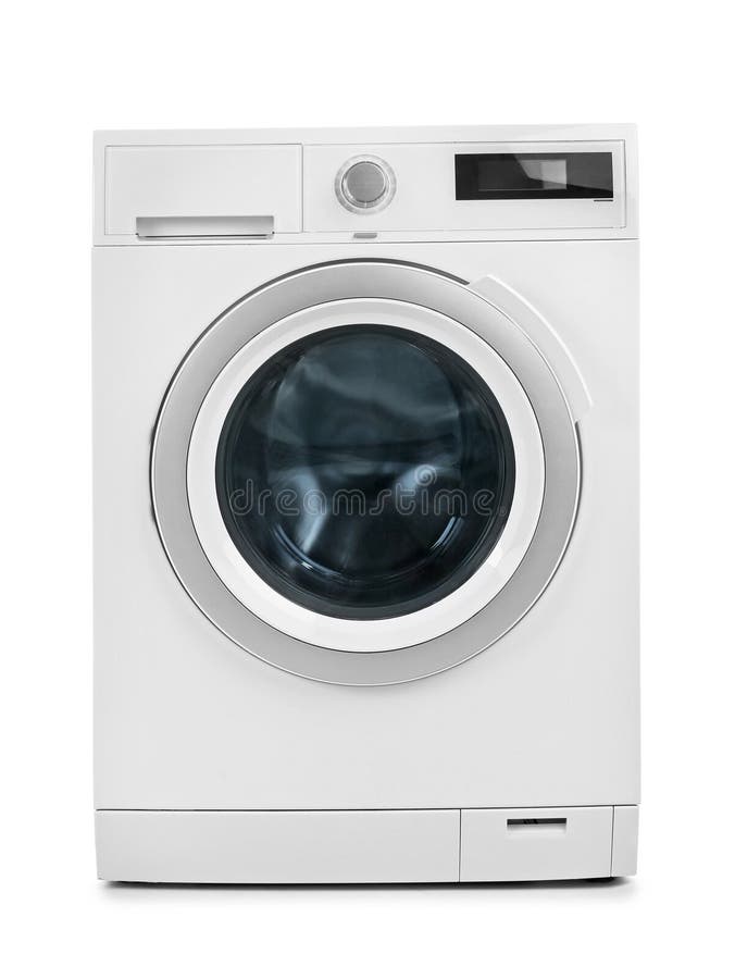 Lavadora moderna imagen de archivo. Imagen de equipo - 131006941