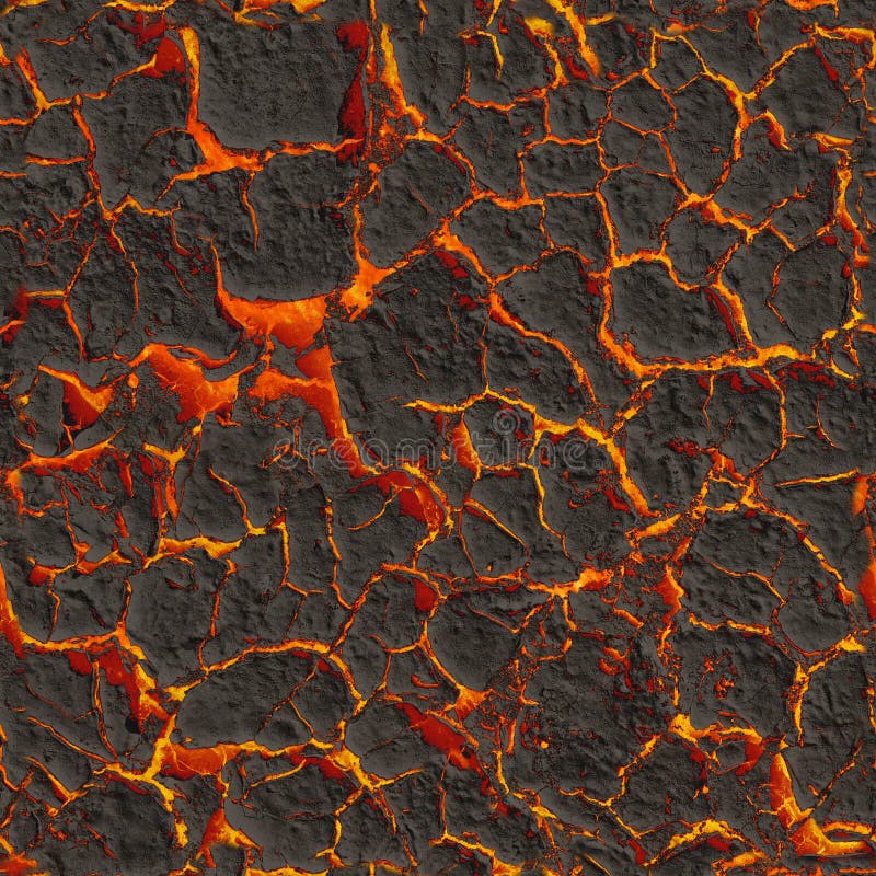 Lave Ardente De Texture. Image Sans Couture Illustration Stock ...