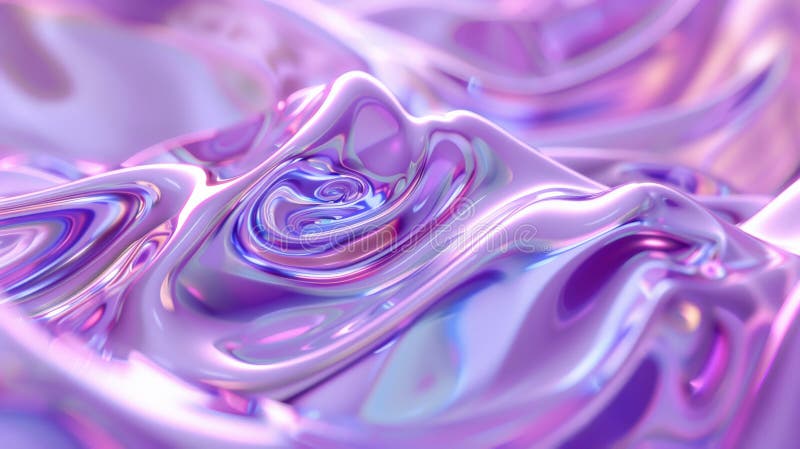 A Lavender Background with a Holographic Effect, Creating Shifting ...