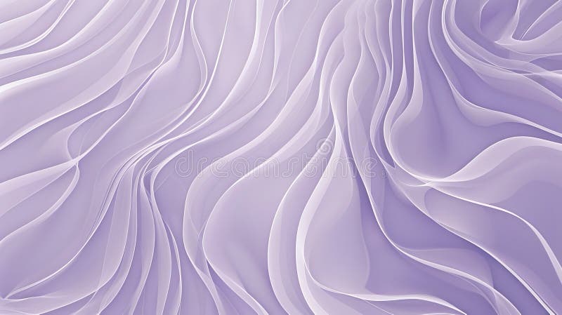 A Lavender Background with a Subtle Wave Pattern, Featuring Flowing ...