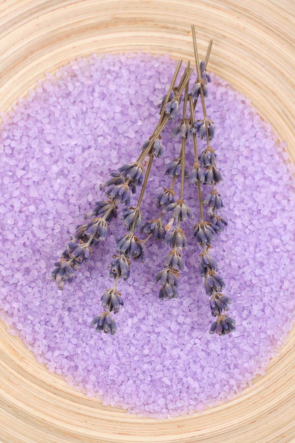Lavender bath items. stock photo. Image of bunch, bath - 2335806