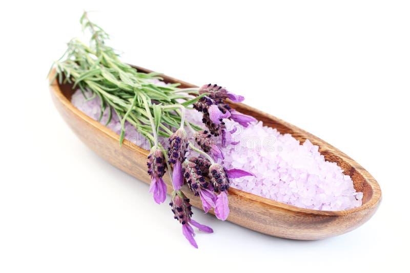 Lavender bath items. stock photo. Image of bunch, bath - 2335806