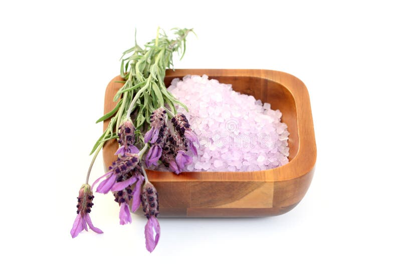 Lavender bath items. stock photo. Image of bunch, bath - 2335806