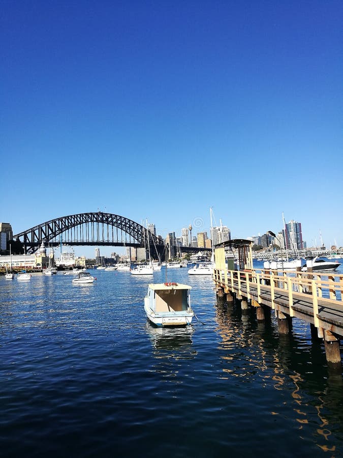 Lavender Bay Jetty editorial photography. Image of sydney - 122506567