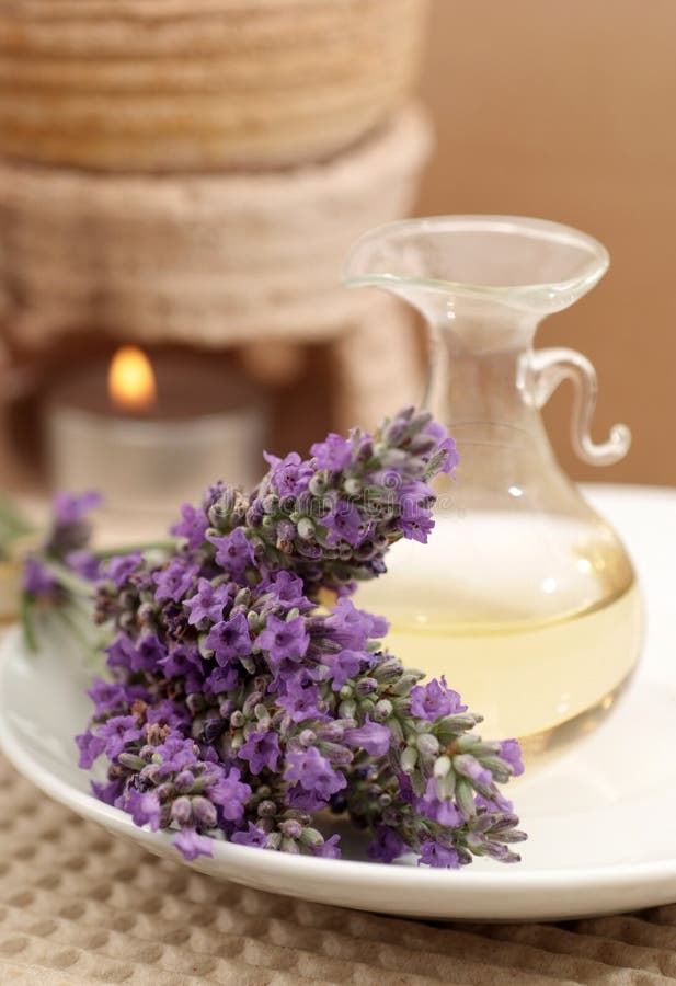 Lavender essence oil stock image. Image of closeup, aroma - 5436935