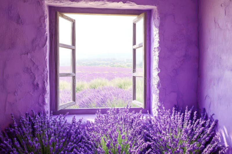 Window Dreamy Field Flowers Stock Photos - Free & Royalty-Free Stock ...