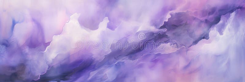 Lavender Fluid Abstract Forms Background. Abstract Digital Art Stock ...