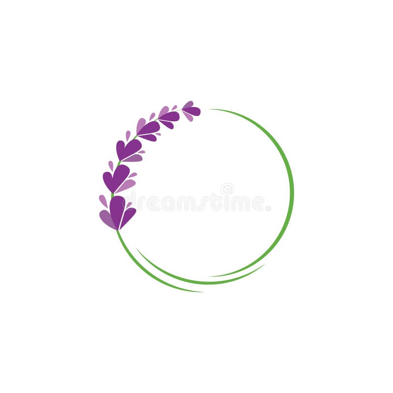 Lavender logo stock vector. Illustration of flower, icon - 181348214