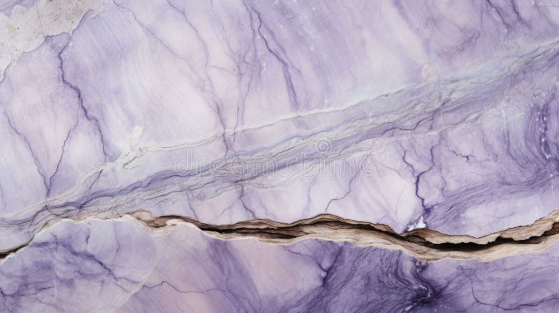 Lavender Marble with Bark Horizontal Background. Stock Illustration ...