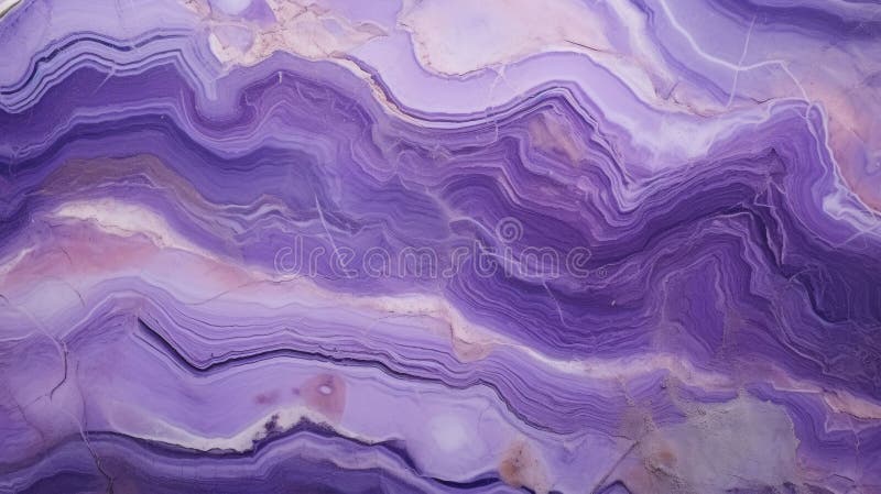 Lavender Marble with Fire Horizontal Background. Stock Illustration ...
