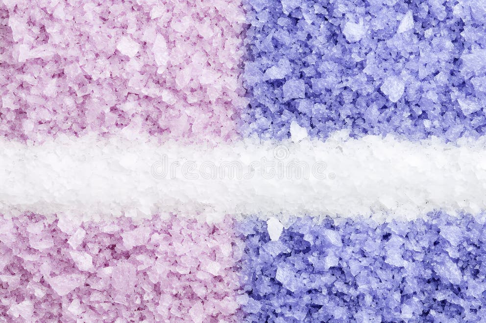 Lavender Purple White Bath Salts Texture Background Stock Illustration ...