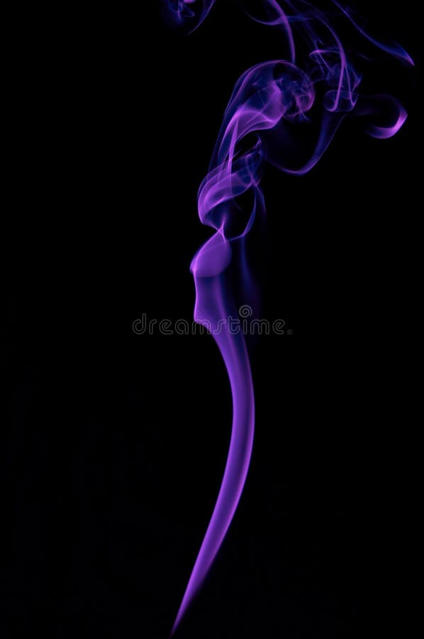 Lavender Smoke stock photo. Image of wisps, illuminated - 38440976
