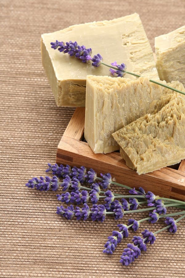 Lavender soap stock image. Image of toiletries, cleaning - 5493759