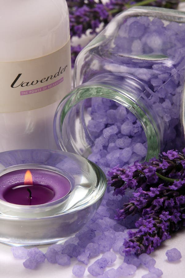 Lavender spa stock photo. Image of naturopathic, hygiene - 5613606