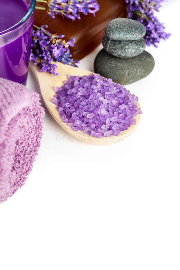 Lavender Spa stock image. Image of beauty, herbal, scented - 43071363