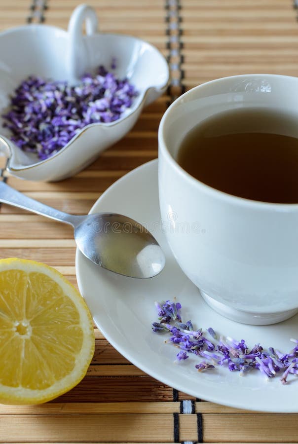 Lavender tea stock photo. Image of liquid, herb, healthy - 55962726