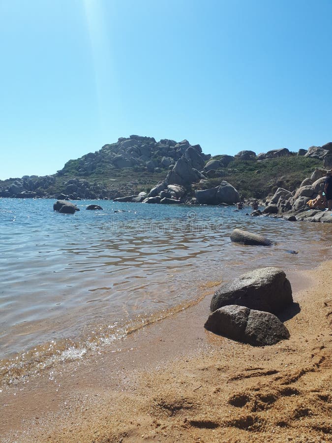 Lavezzi Island Near Bonifacio in Corsica Stock Image - Image of ...