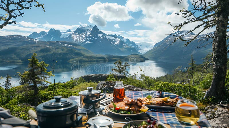 Tropical Beachfront Dining Experience with Ocean View Stock Image ...