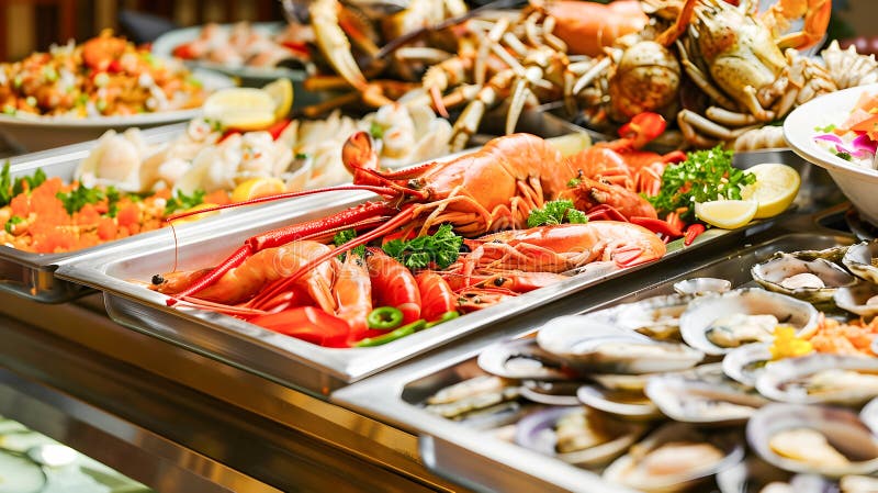 Lavish Seafood Stock Illustrations – 542 Lavish Seafood Stock ...