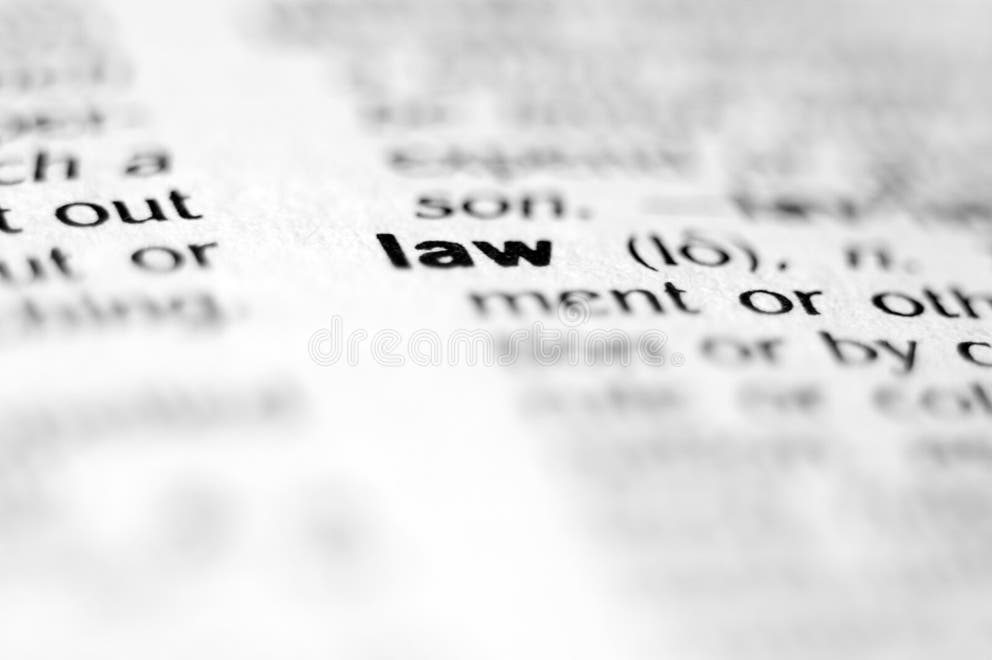 Law stock image. Image of word, trial, text, dictionary - 594383