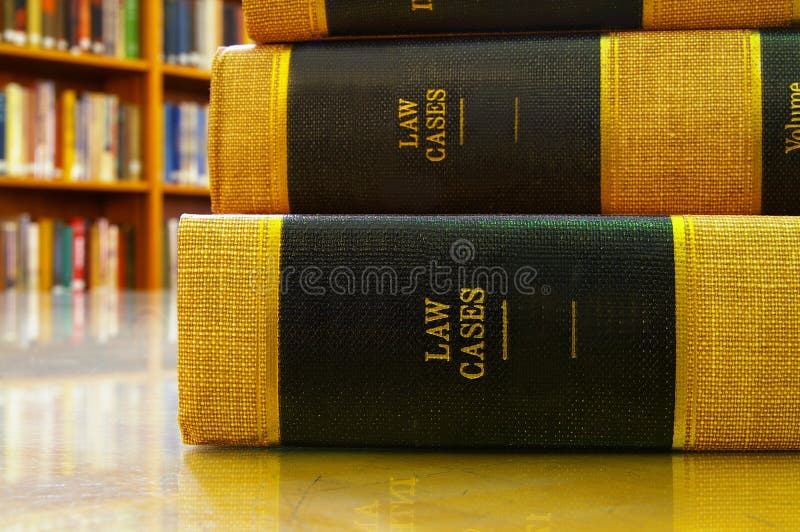 Law library - legal books stock image. Image of study - 4347279