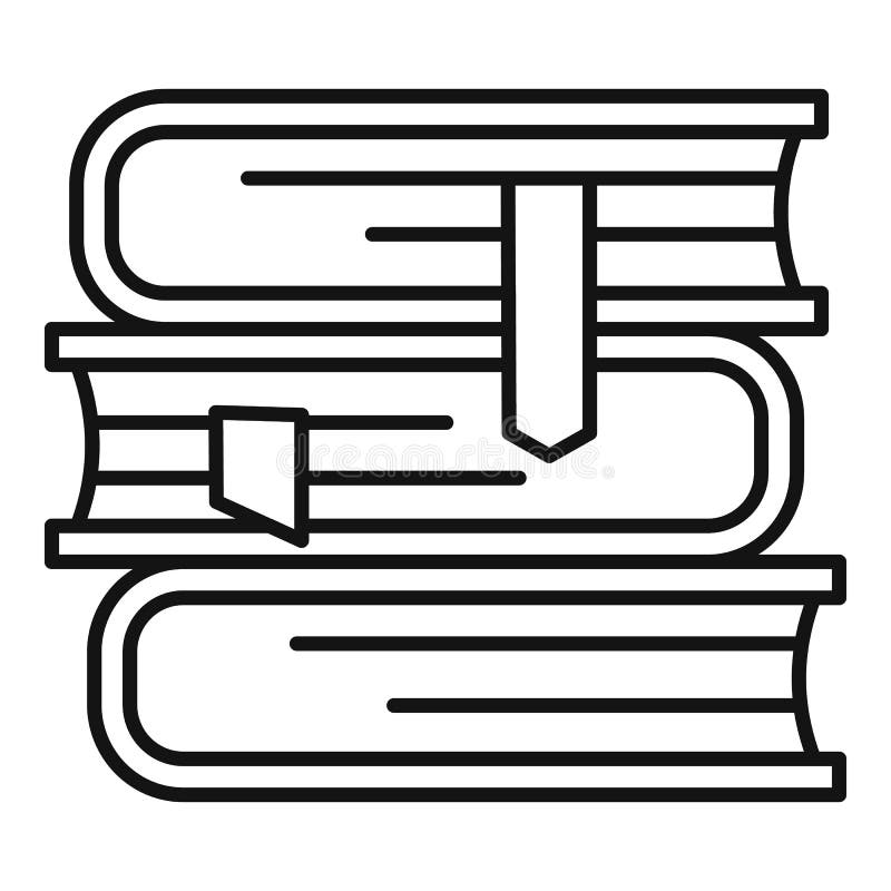 Law Book Stack Icon, Outline Style Stock Vector - Illustration of ... Law Book Stack Icon, Outline Style Stock Vector - Illustration of ...